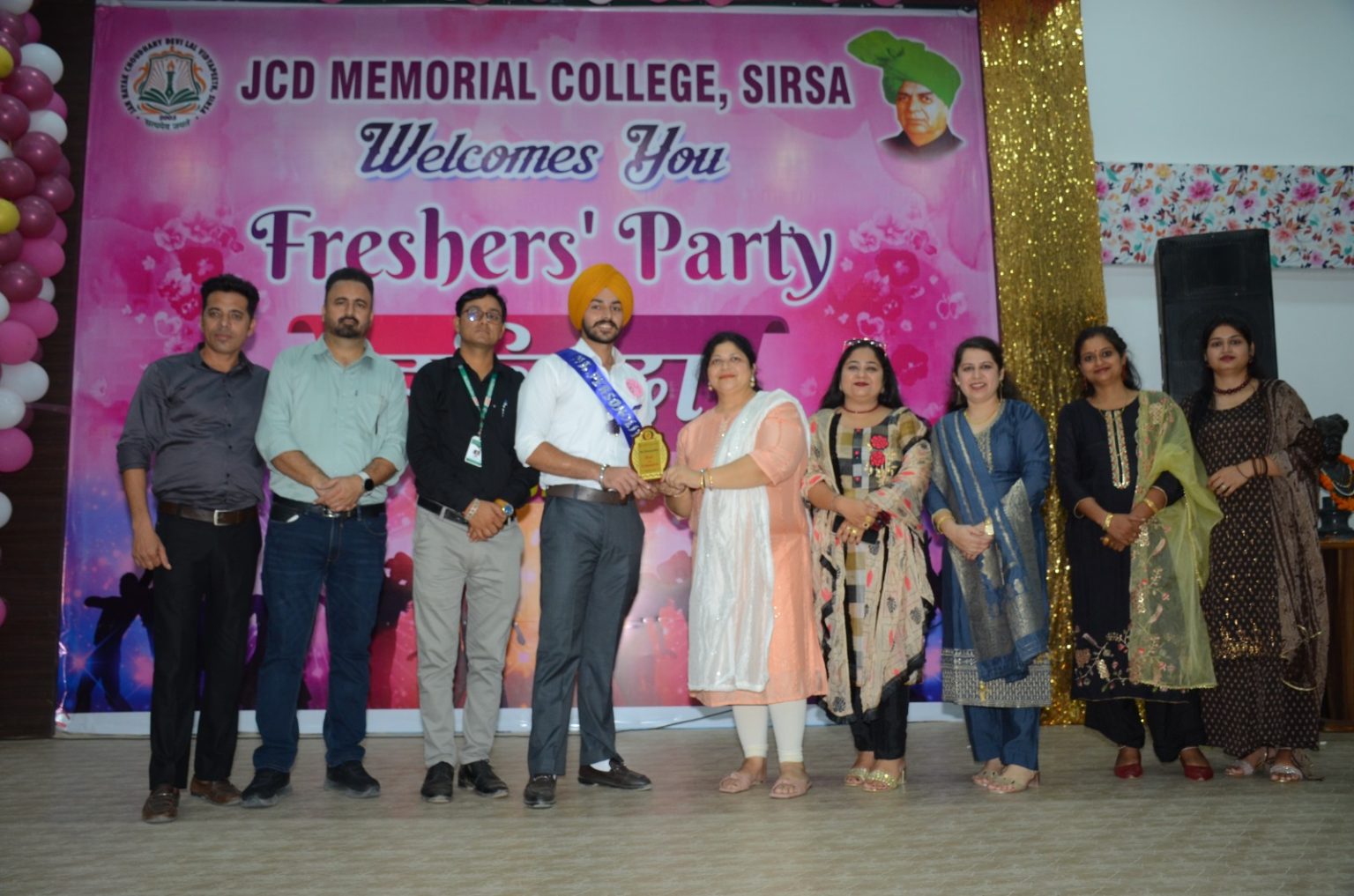 Fresher party B.A. and BCA and BAJMC | JCD Memorial (PG) College